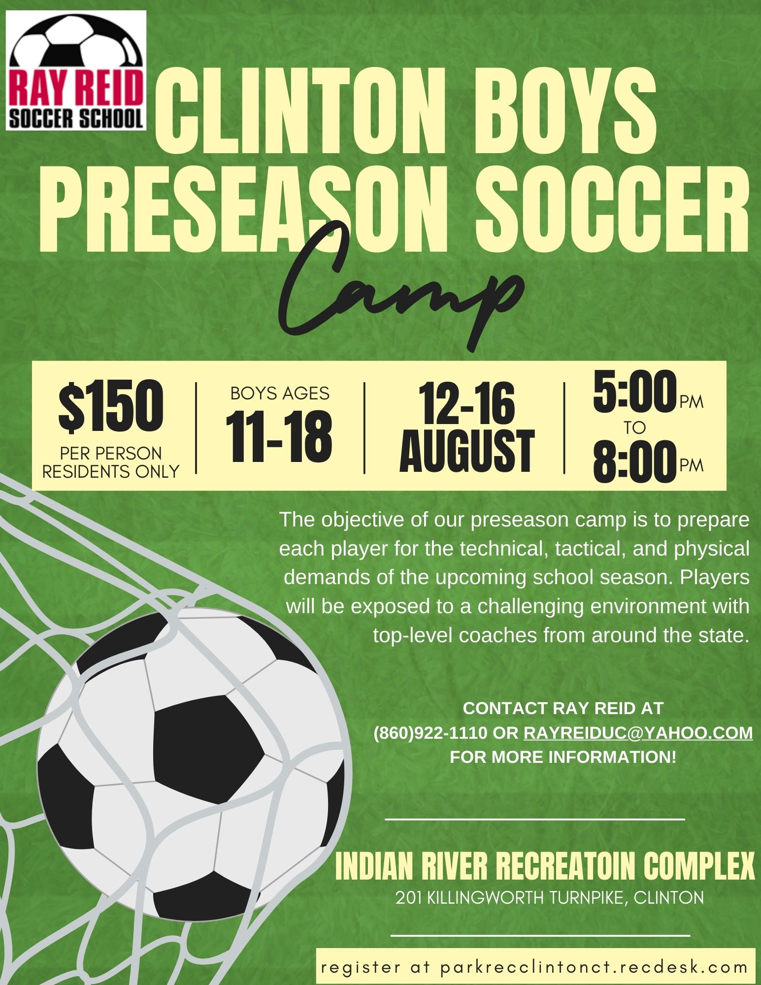 Clinton CT Parks & Recreation - Flyers