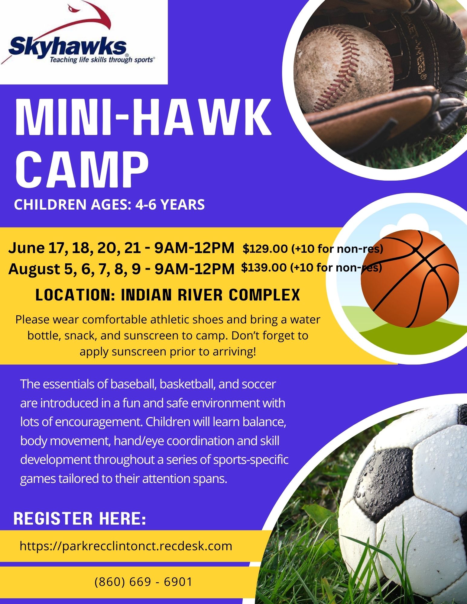 Clinton CT Parks & Recreation - Flyers