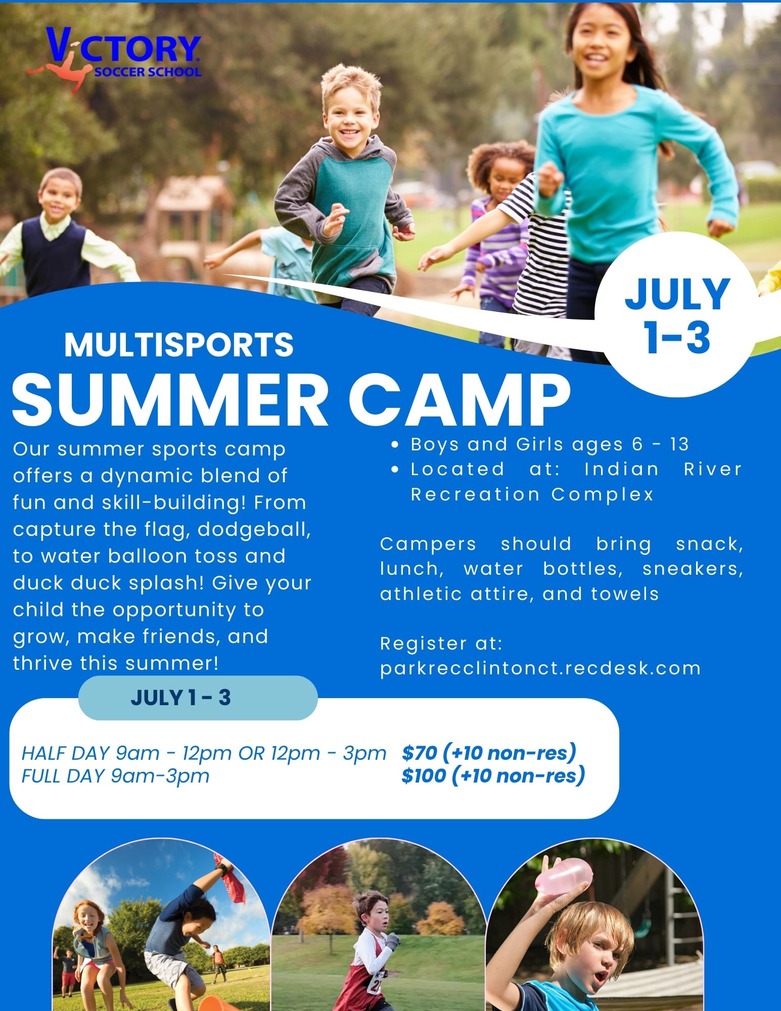 Clinton CT Parks & Recreation - Flyers